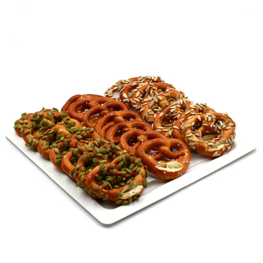 pretzel snack tray